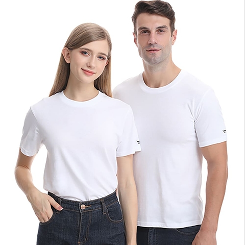 쿠마마켓 - BFL순면 반팔셔츠 3장 세트 (3color)