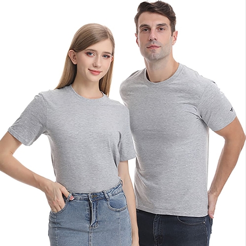 쿠마마켓 - BFL순면 반팔셔츠 3장 세트 (3color)